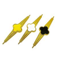 China Four-leaf Clover Shaped Furniture Decorative Button Accessories Multi-style Plastic Flower Decorative Buckles for Furniture for sale