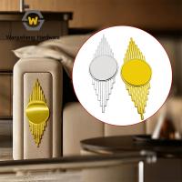 China Wing-shaped Decorative Button Accessories for Sofas Round Gold-plated Furniture Decorative Buttons at the Center for sale