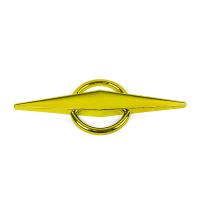 China Light Luxury 30cm Large Rhombus Decorative Buckle with Golden Ring Ornament Hardware Fittings for Sofa Beds and Chairs for sale
