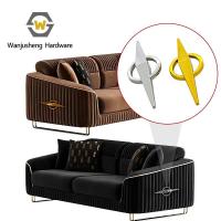 China Light Luxury Rhombus Ring Decorative Sofa Button Gold Plastic Sofa & Chair Furniture Hardware Fittings for sale