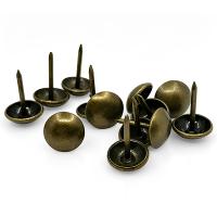 China High Quality Thickened Upholstery Nails Round Head Decorative Tacks for Sofa Background Wall & Soft Package for sale