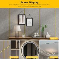 China Home DIY Upgraded Self-Adhesive Flexible PVC Water-Proof Surface Edge Trim Wall Ceiling Background Wall Decorative Sealing Strip for sale