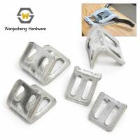 China Customizable 4-Hole Sofa Spring Clip Half-Set Rubber-Coated Spring Furniture Hardware Connector for Sofa for sale