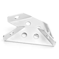 China Thickened Stainless Steel Angle Bracket 90° Triangle Fastener Multi-purpose Support Connector Modern Furniture Hardware for sale