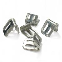 China Customizable 4-Hole Sofa Spring Clip Half-Set Rubber-Coated Spring Furniture Hardware Connector for Sofa for sale