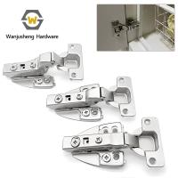 China Thickened 35mm Cup Diameter Hydraulic Soft Close Hinge Detachable Base Full Overlay for Wardrobe & Cabinet Doors for sale