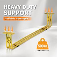 China Light Luxury Modern Heavy-Duty Trapezoidal Iron Sofa Legs Easy Installation Welded Bead Bottom Metal Support Frame for Furniture for sale