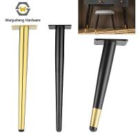 China Modern Minimalist Extended Furniture Leg Bracket Tapered Round Tube Metal Sofa Leg Cabinet Foot Dressing Table Support Leg for sale