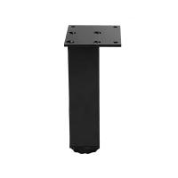 China Square Thickened Metal Cabinet Legs Adjustable Furniture Support Feet for Sofa Coffee Table Height Increase Accessories for sale