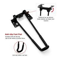 China Heavy Wrought Iron Folding Furniture U-Shaped Cat Legs Foldable Metal Support Leg Accessories for Computer Desks & Coffee Tables for sale
