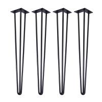 China Heavy-Duty Strong Metal Table Leg Bracket V-Shape Wire Legs for Dining Bench Coffee Table Tea Table Living Room Furniture for sale