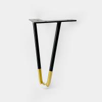 China Heavy-Duty Strong Metal Table Leg Bracket V-Shape Wire Legs for Dining Bench Coffee Table Tea Table Living Room Furniture for sale