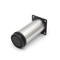 China Modern Style Thickened Stainless Steel Cabinet Legs Round Tube Adjustable Support Feet for Furniture Sofas & Coffee Tables for sale
