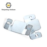 China Galvanized Metal Connector Mountain Shape Sofa Insert Bracket Furniture Hanging Buckle Photo Frame Wall Decor Fastening Clip for sale