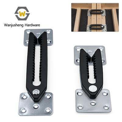 China Adjustable Crocodile Buckle Sofa Bottom Separate Combination Connector Furniture Fastener Accessory for sale