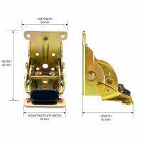 China 90 Degree Self Locking Hinge Folding Hinge for Coffee Table Leg Folding Invisible Bracket for Dining Table Connecting Leg for sale