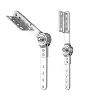 China Thickened Free-Stop Sofa Headrest Hinge Multi-Angle Adjustment Connector Multi-Gear Sofa Headrest Regulator Hardware Fittings for sale