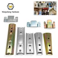 China Thickened Invisible Folding Sofa Backrest Hinge Clips Universal Heavy-Duty Bed Hooks Hidden Connecting Angle Brackets for sale