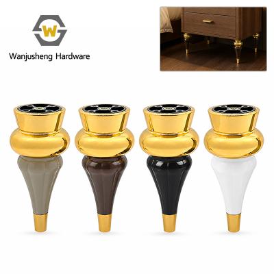China Modern Light-Luxury Heavy-Duty Plastic Furniture Legs Height-Raising Support Feet for Sofa Bed Cabinet & Coffee Table for sale