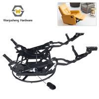 China Modern Simple Sliding & Swivel Recliner Base Frame Multi-Functional Hardware Base for Leisure Sofa Furniture for sale