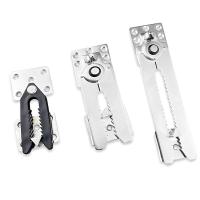 China Furniture Hardware Accessories Long Sofa Connecting Buckle Assembly Insert Piece Shark Mouth Connector Sofa Interlocking Buckle for sale