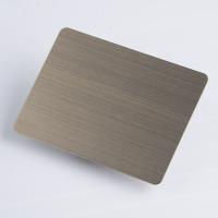 China 316 430 Stainless Steel Color Sheet Anti Fingerprint 0.5 - 2.0mm 201 304 for sale