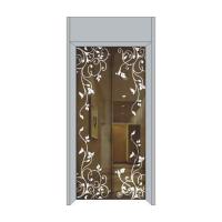 China 0.6mm 304 Elevator Stainless Steel Sheet Etching PVD For Lift Door Or Cabin for sale