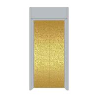 China 304 410S Elevator Stainless Steel Sheet Plate Etching Mirror PVD Gold Coated for sale