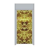 China 1219 x 2438mm Elevator Stainless Steel Sheet Panels Hairline Etching Chemical Mirror for sale