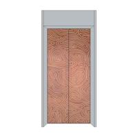 China 0.6mm 304 Elevator Stainless Steel Sheet Etching PVD For Lift Door Or Cabin for sale