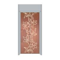 China Custom Pattern Etching Elevator Stainless Steel Sheet Panel 6K 14 Gauge 4 x 10 3mm for sale