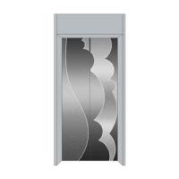 China 6K HL Custom Stainless Steel Panels Etched 201 304 For Lift Door for sale