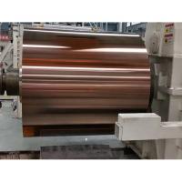 China 410 304 SS Sheet Coil Hot Rolled Metal Rose Gold Hairline PVD 0.8mm x 1240mm for sale