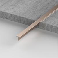 China 316L Stainless Steel Floor Transition Strip 2.7m 2.8m T Type For Decorative Indoor for sale