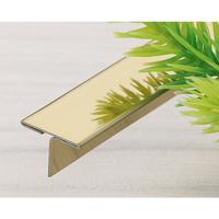 China HL Brushed Stainless Steel Tile Trim Edging AISI 201 304 T Shape for sale
