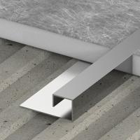 China 10mm 3m Polished Stainless Steel Tile Trim Floor Edge 304 316 L Shape for sale