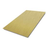 China 316 2mm 304 Stainless Steel Plate Sheet PVD Brushed Hairline Gold Coated for sale
