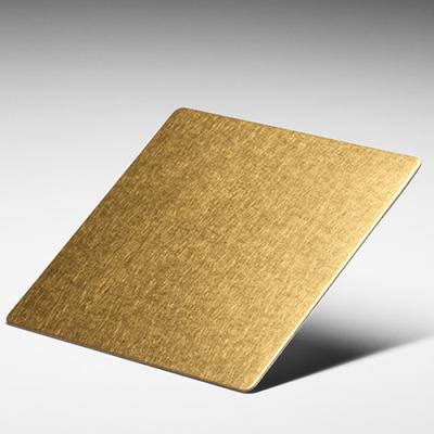 China PVC Film Stainless Steel Flat Sheet Cold Rolled 0.5mm x 1219mm x 2438mm Brushed No.4 for sale
