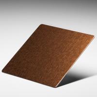 China 304 Brushed Stainless Steel Backsplash Sheet 201 PVD Vibration 4x8 Black Sheet Metal for sale