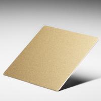 China 316 Polished Stainless Steel Sheet Metal Sandblasted Colored 1500 x 3000mm for sale
