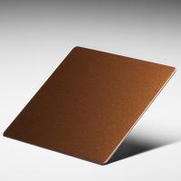 China 316 Polished Stainless Steel Sheet Metal Sandblasted Colored 1500 x 3000mm for sale
