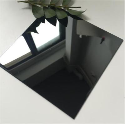 China 1219 X 2440mm Black Stainless Sheet 18 Gauge 24 Gauge PVC Mirror 201 for sale