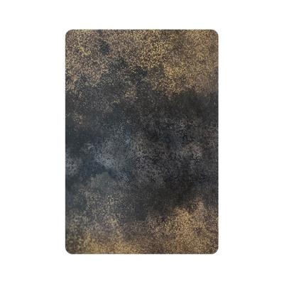 China 1.2mm Antique Stainless Steel Sheet Textured 304 316 Hairline ODM Design for sale