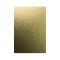 China PVD Coating Bead Blasted Stainless Steel Sheet Acero Inoxidable 304 316 201 1219 X 2438mm for sale
