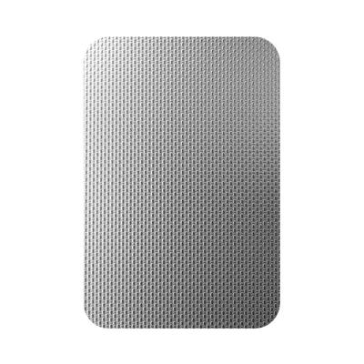 China AISI Embossed SS Sheet BA Finish 304 304L 316 4 * 8 1.2mm Thick for sale