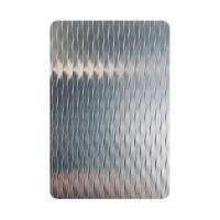 China 5WL 6WL Embossed Stainless Sheet Polished 410 430 201 Customized for sale