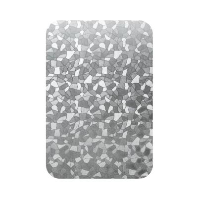 China 1219 x 2438mm Stainless Steel Embossed Sheet Backsplash 201 1.2mm Bamboo Pattern for sale