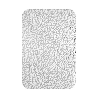 China BA Embossed Stainless Steel Sheet 1.2mm Silver 4ft * 8ft SUS201 304 for sale