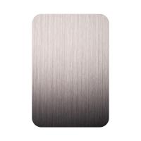 China 1.2mm Brushed Stainless Steel Sheet 6K 4ft X 8ft 304 316 Hairline Colored for sale