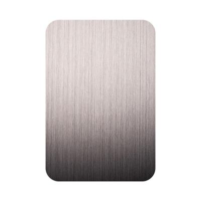 China 1.2mm Brushed Stainless Steel Sheet 6K 4ft X 8ft 304 316 Hairline Colored for sale